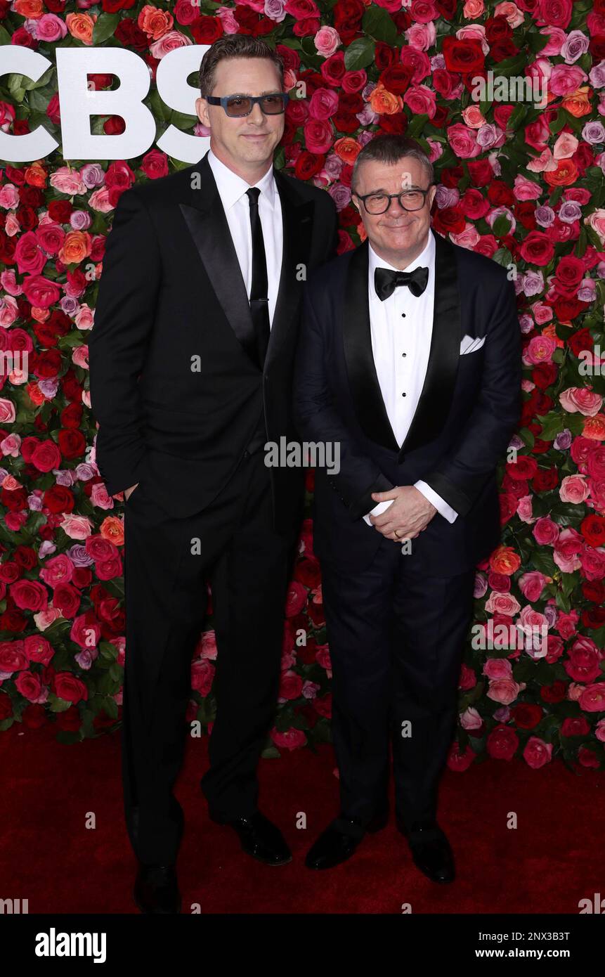 Photo by: zz/John Nacion/STAR MAX/IPx 2018 6/10/18 Devlin Elliott and Nathan Lane at The 72nd ...