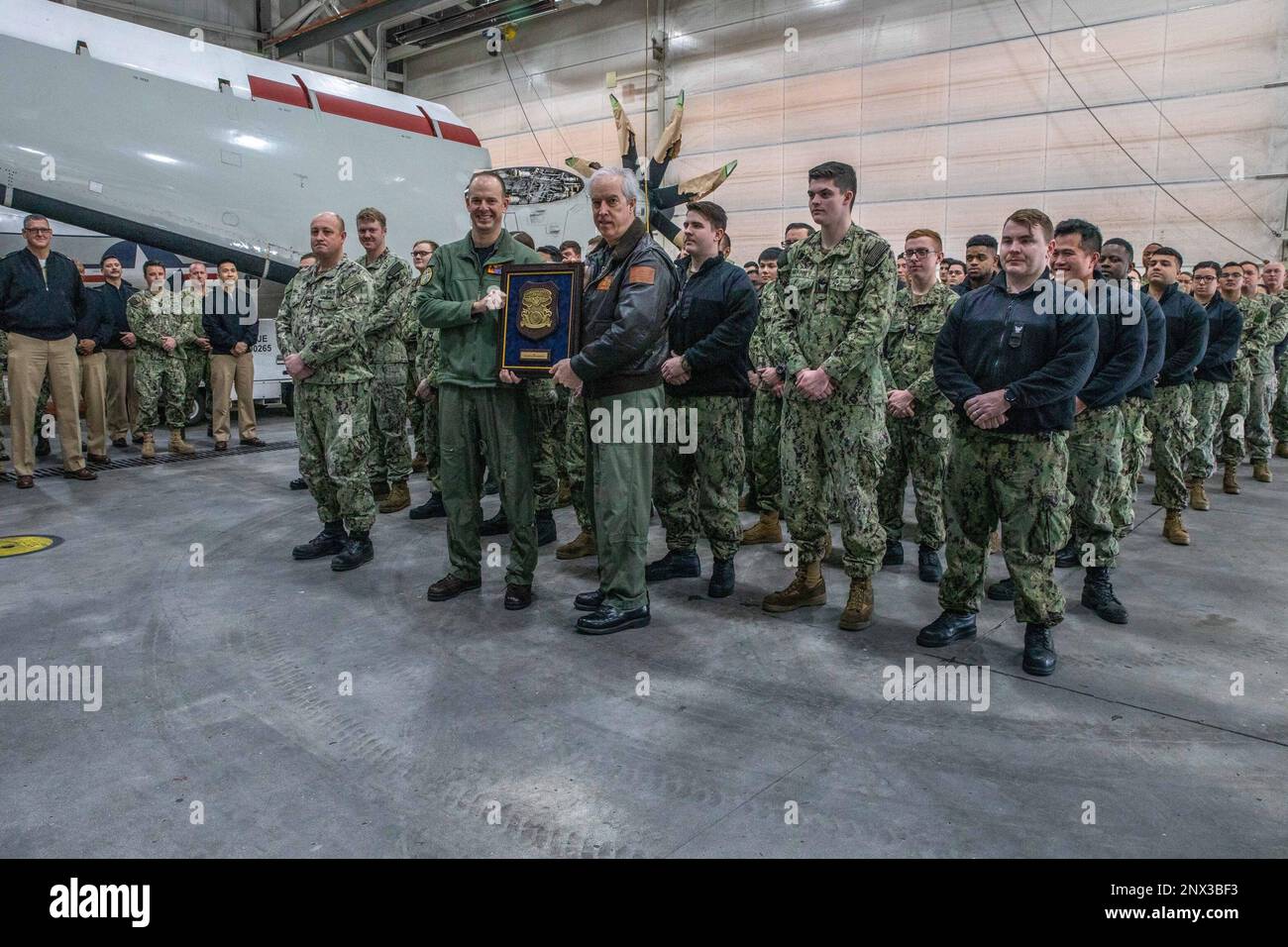 NORFOLK, Va. (Jan. 27, 2023) – Rear Adm. John F. Meier, right ...