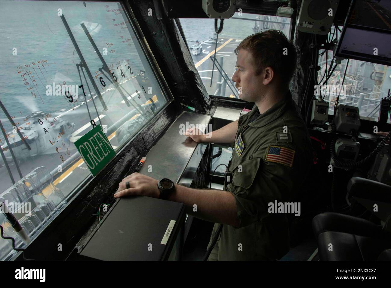 ATLANTIC OCEAN (Feb. 1, 2023) Wasp-class amphibious assault ship USS ...