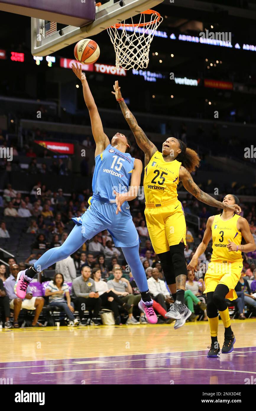 LOS ANGELES, CA - JUNE 10: Chicago Sky forward Gabby Williams (15 ...