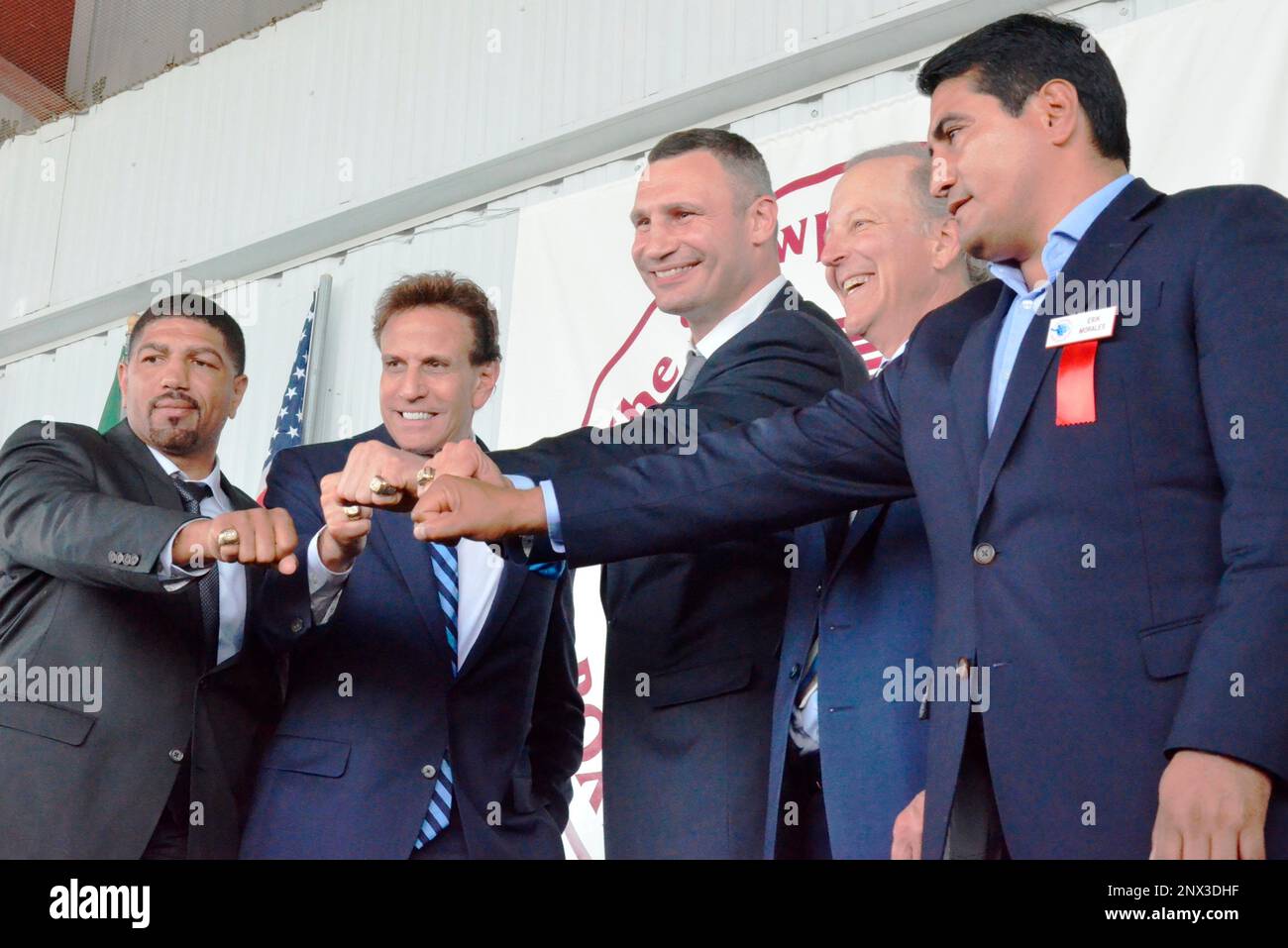 From left, International Boxing Hall of Fame Class of 2018 inductees ...