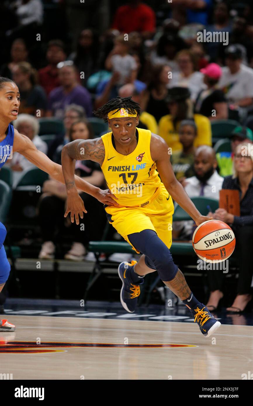 INDIANAPOLIS, IN JUN 08 2018: Indiana Fever guard Erica Wheeler (17 ...