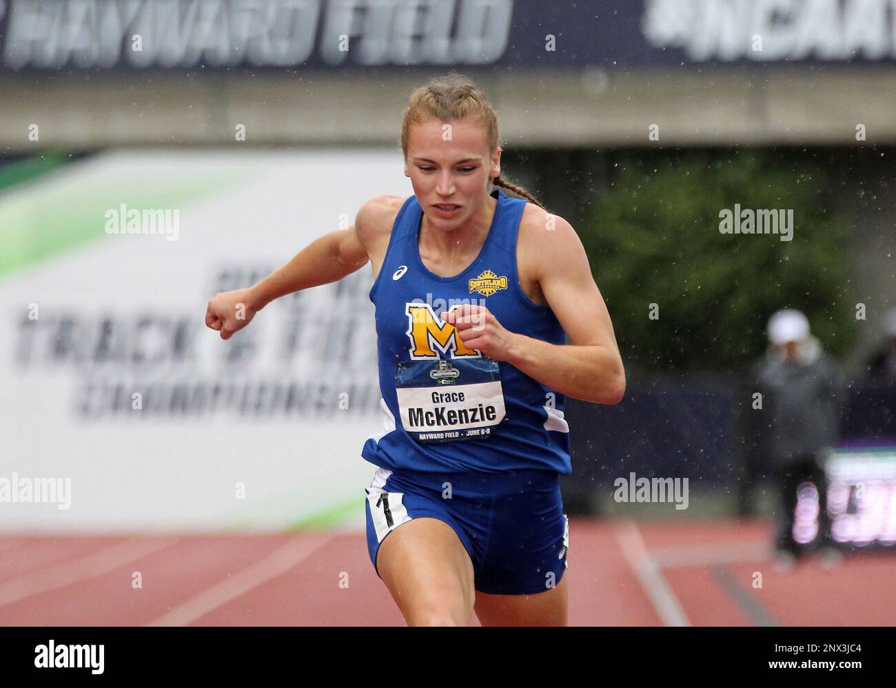 June 9, 2018. Grace McKenzie competes in the Heptathlon at the 2018 ...