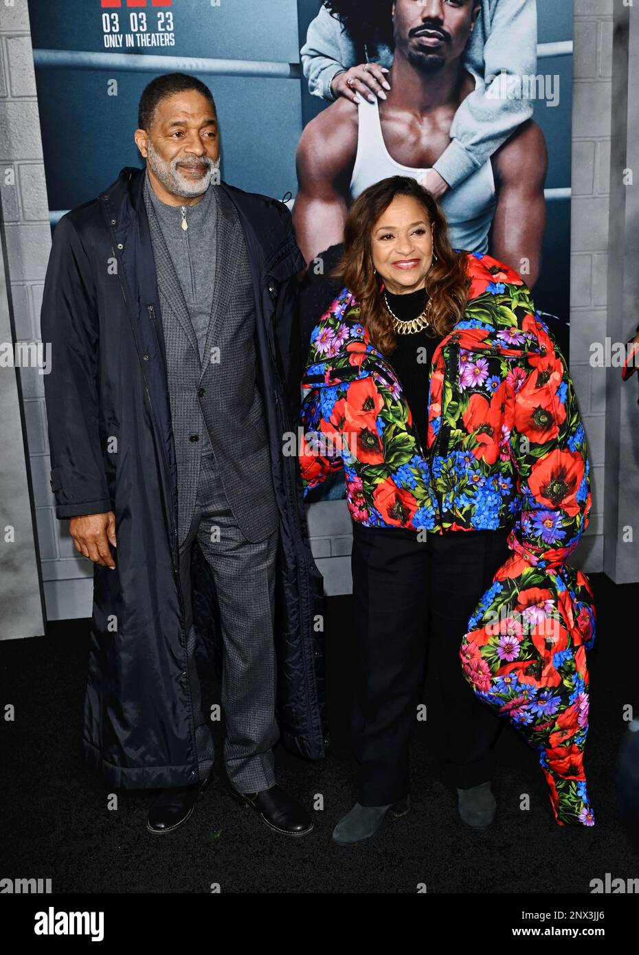 HOLLYWOOD, CALIFORNIA - FEBRUARY 27: (L-R) Norm Nixon and Debbie Allen ...