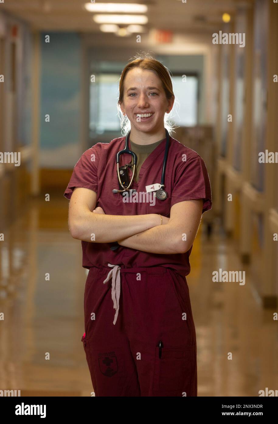 U.S. Army 2nd Lt. Mary McCowen a pediatric nurse from Colorado Springs ...