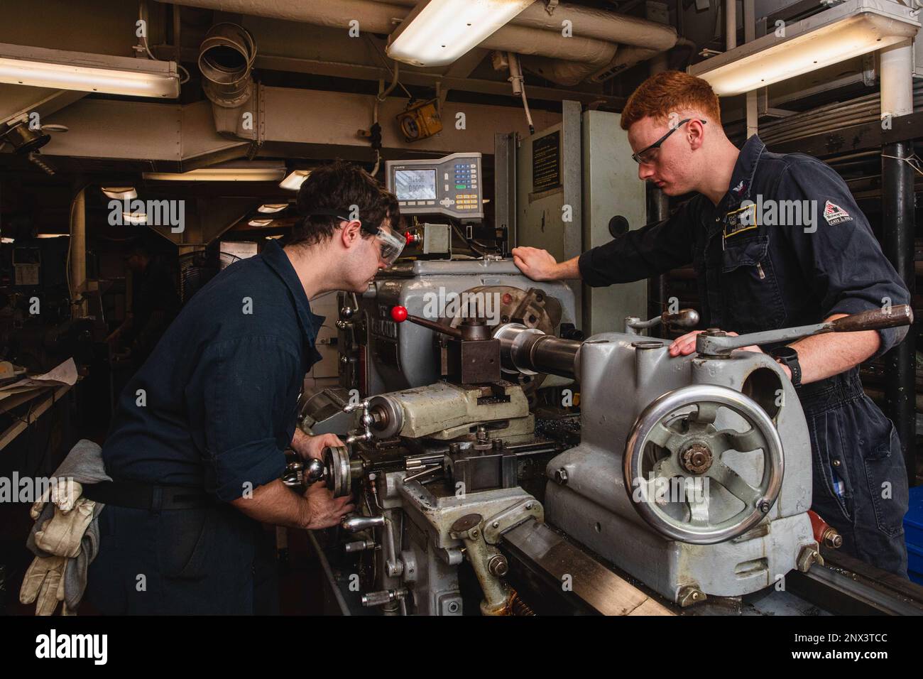 230107-N-PA221-1079 PHILIPPINE SEA (Jan. 7, 2023) U.S. Navy Machinery ...