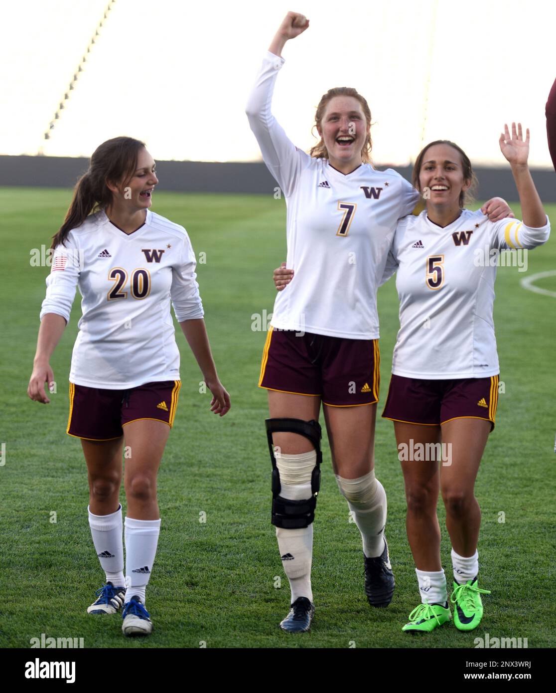 Windsor's Rachel Zimmerman, Adalyn Vergara, and Meg Zimmerman cheer to ...