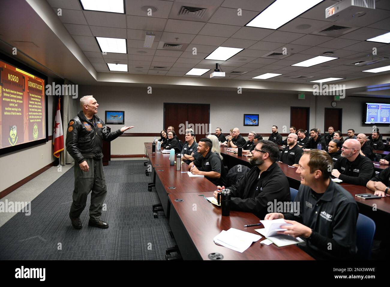 Rear Admiral Daniel Cheever, Chief of Staff, North American Aerospace ...