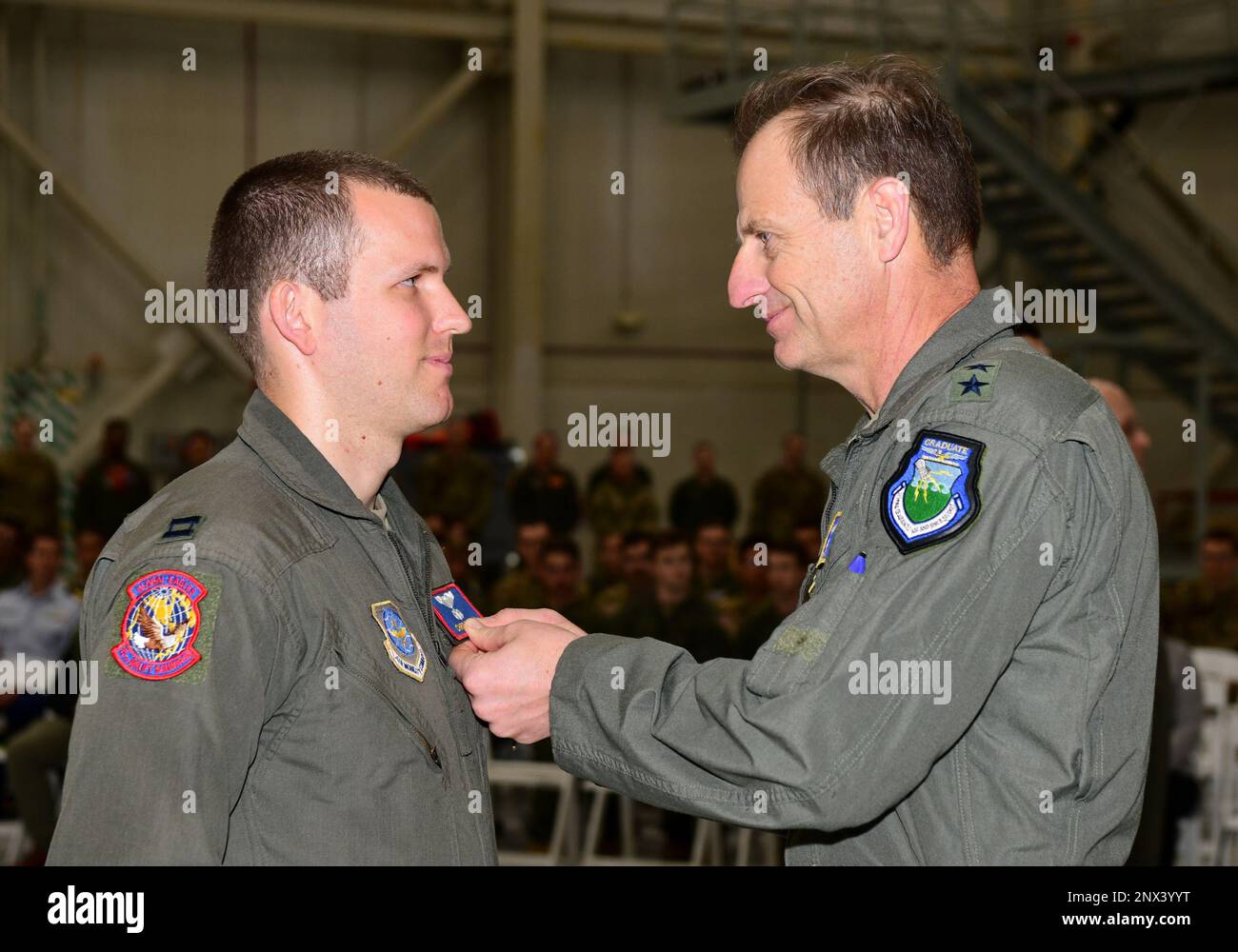 U.S. Air Force Capt. Chris Brown, 15th Airlift Squadron C-17 pilot ...