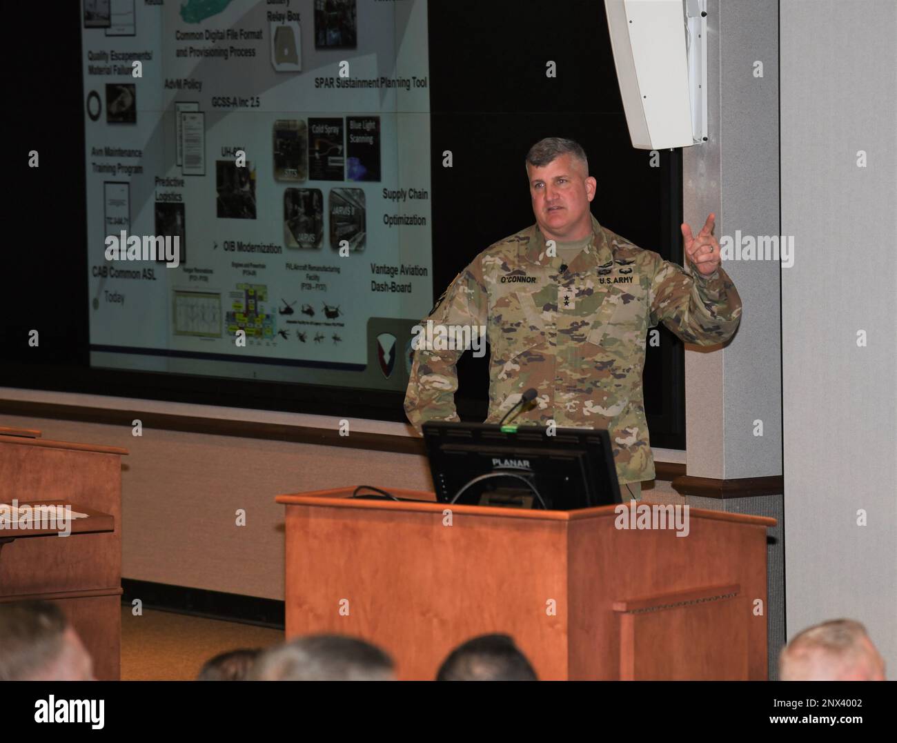 Maj. Gen. Thomas W. O'Connor, Jr., commander of the U.S. Army Aviation ...
