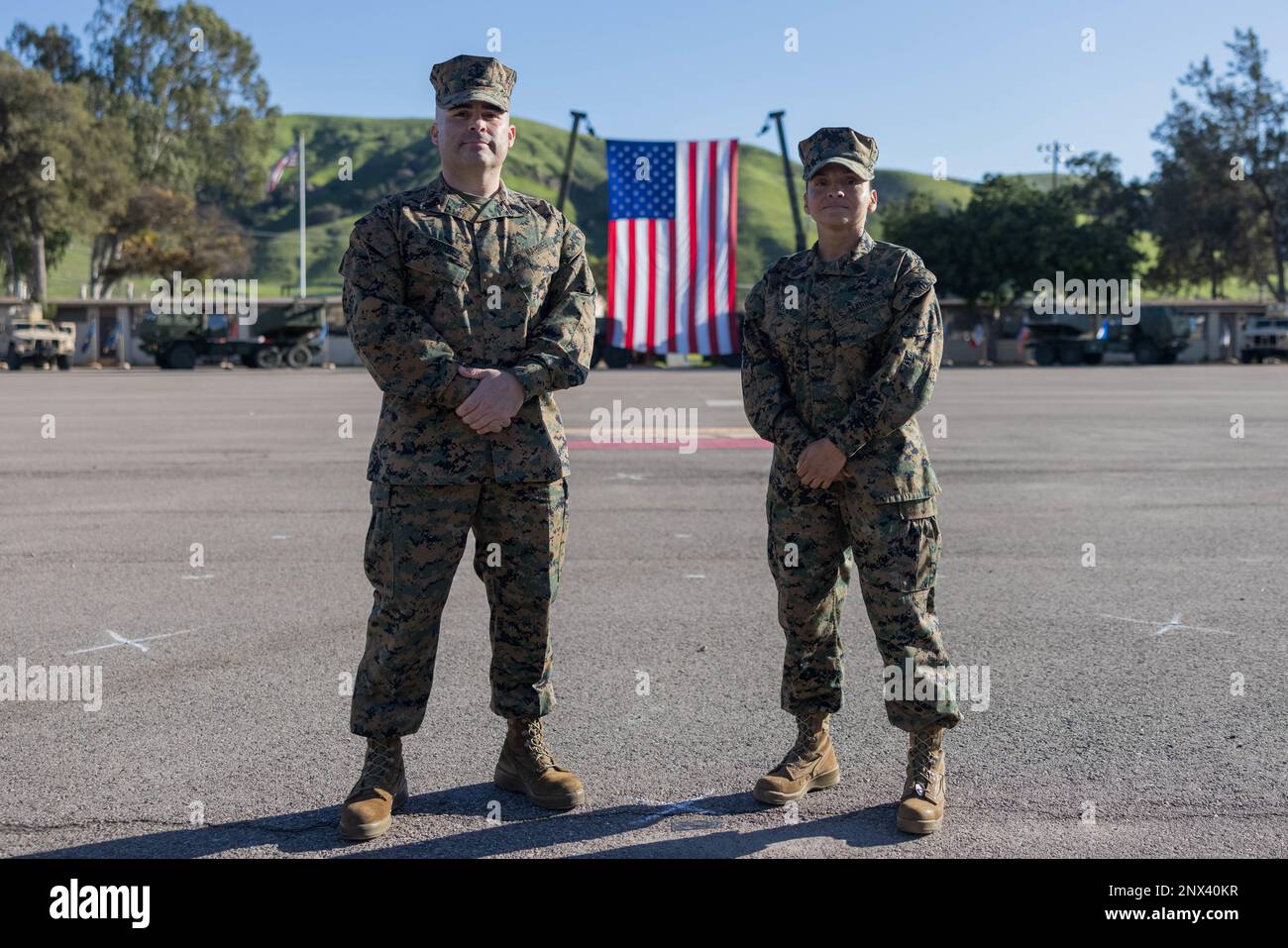 U.S. Marine Sgt. Maj. Joseph Martinez, the incoming sergeant major of ...