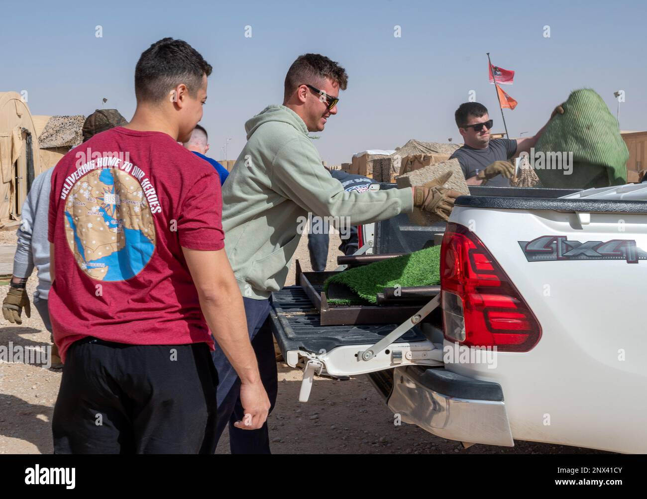 Members of Team PSAB participate in a Base Clean-up event at Prince ...