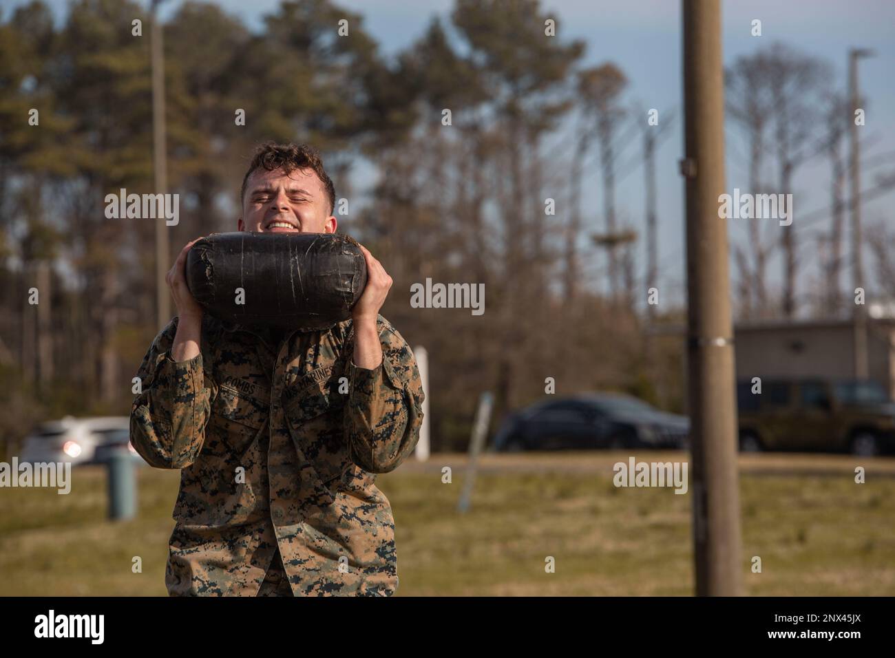 U.S. Marine Corps Sgt. Jack B. Combs, a unit diary clerk with 3rd ...
