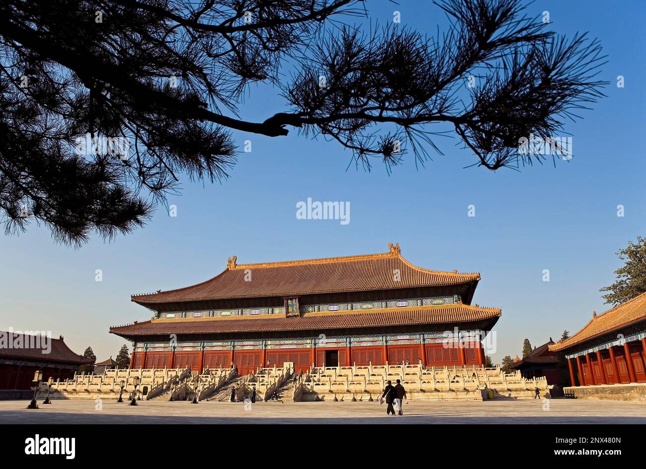 Cultural Palace of Workers, in forbidden city,Beijing, China Stock ...