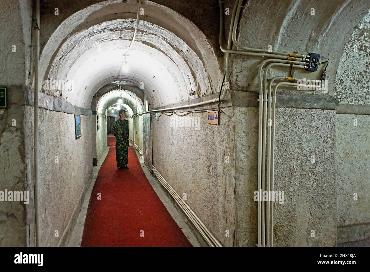 Underground city, to protect a nuclear attack,Beijing, China Stock ...