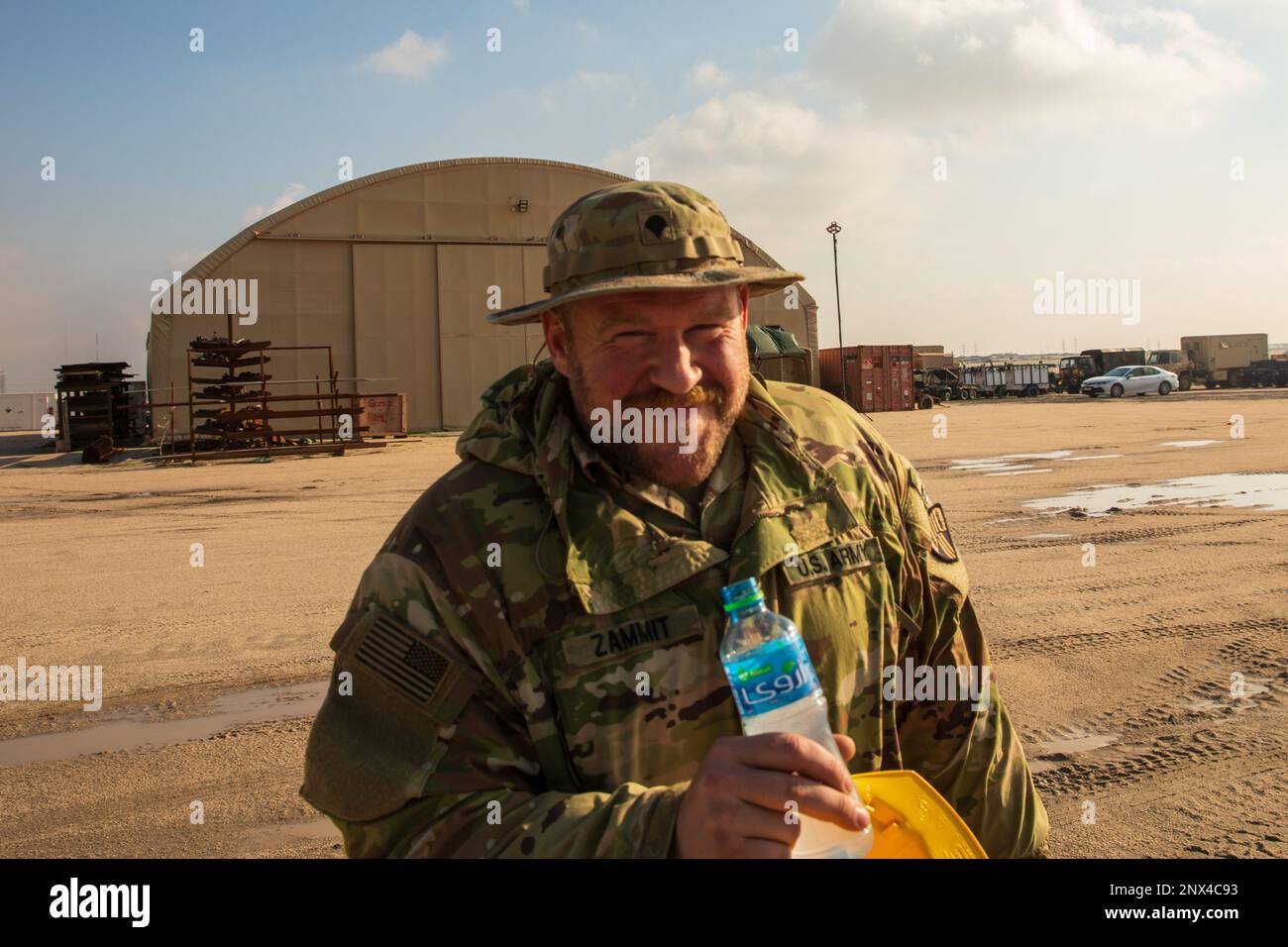 U.S. Army Spc. Justin Zammit, a mechanic with Headquarters and ...