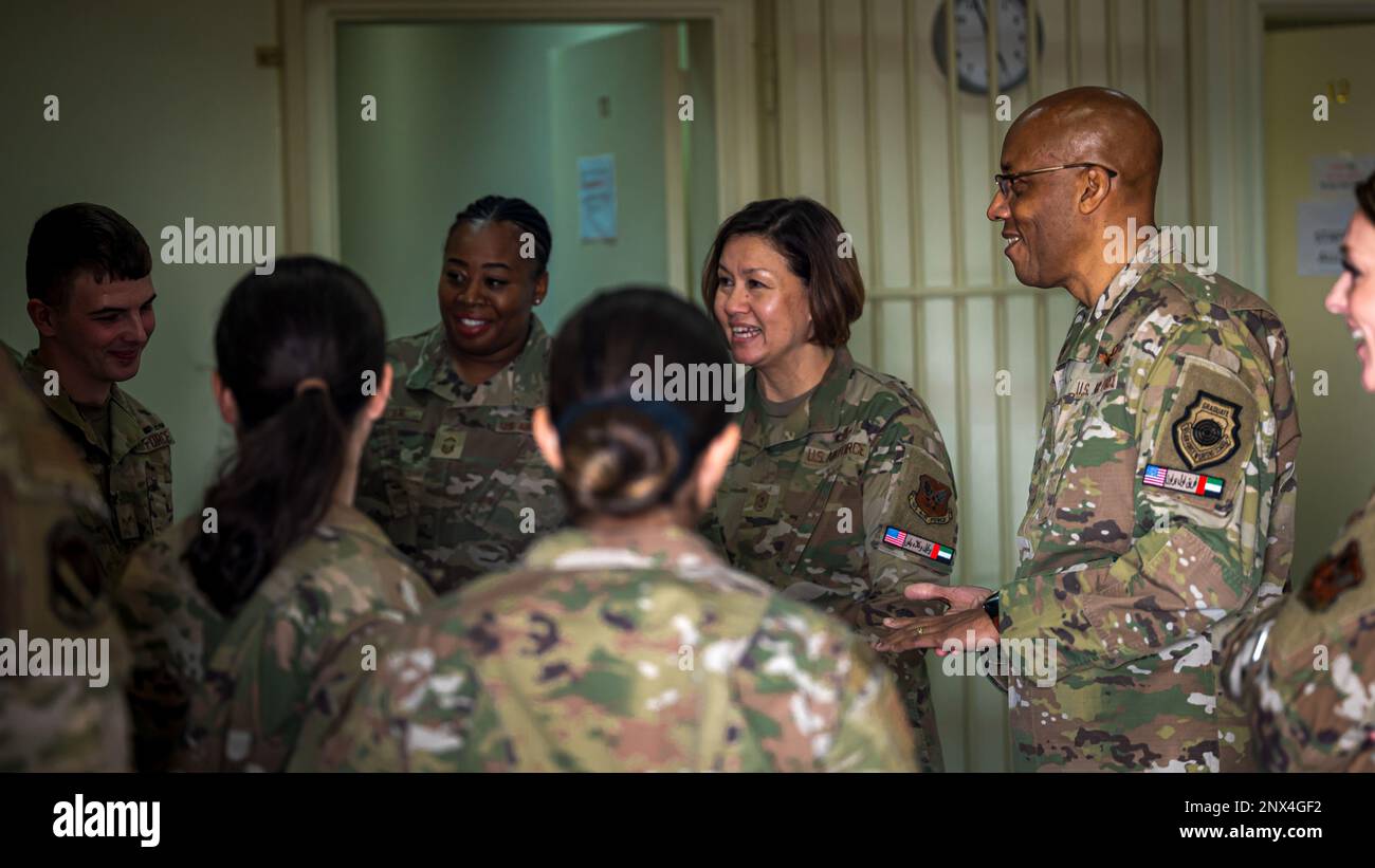 Air Force Chief of Staff Gen. CQ Brown, Jr., and Chief Master Sgt. of ...