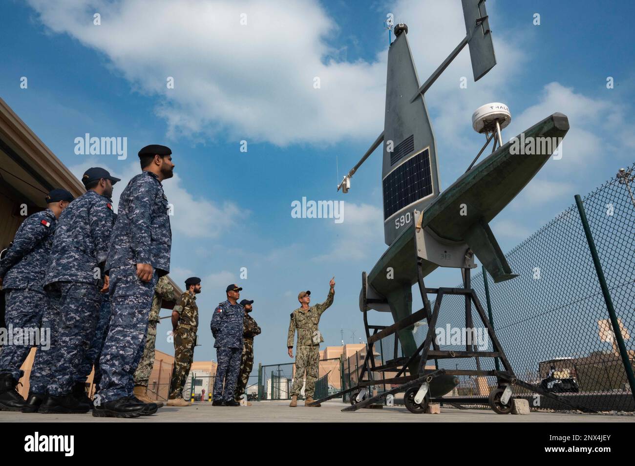 MANAMA, Bahrain (Jan. 23, 2023) Members of Combined Task Force (CTF ...