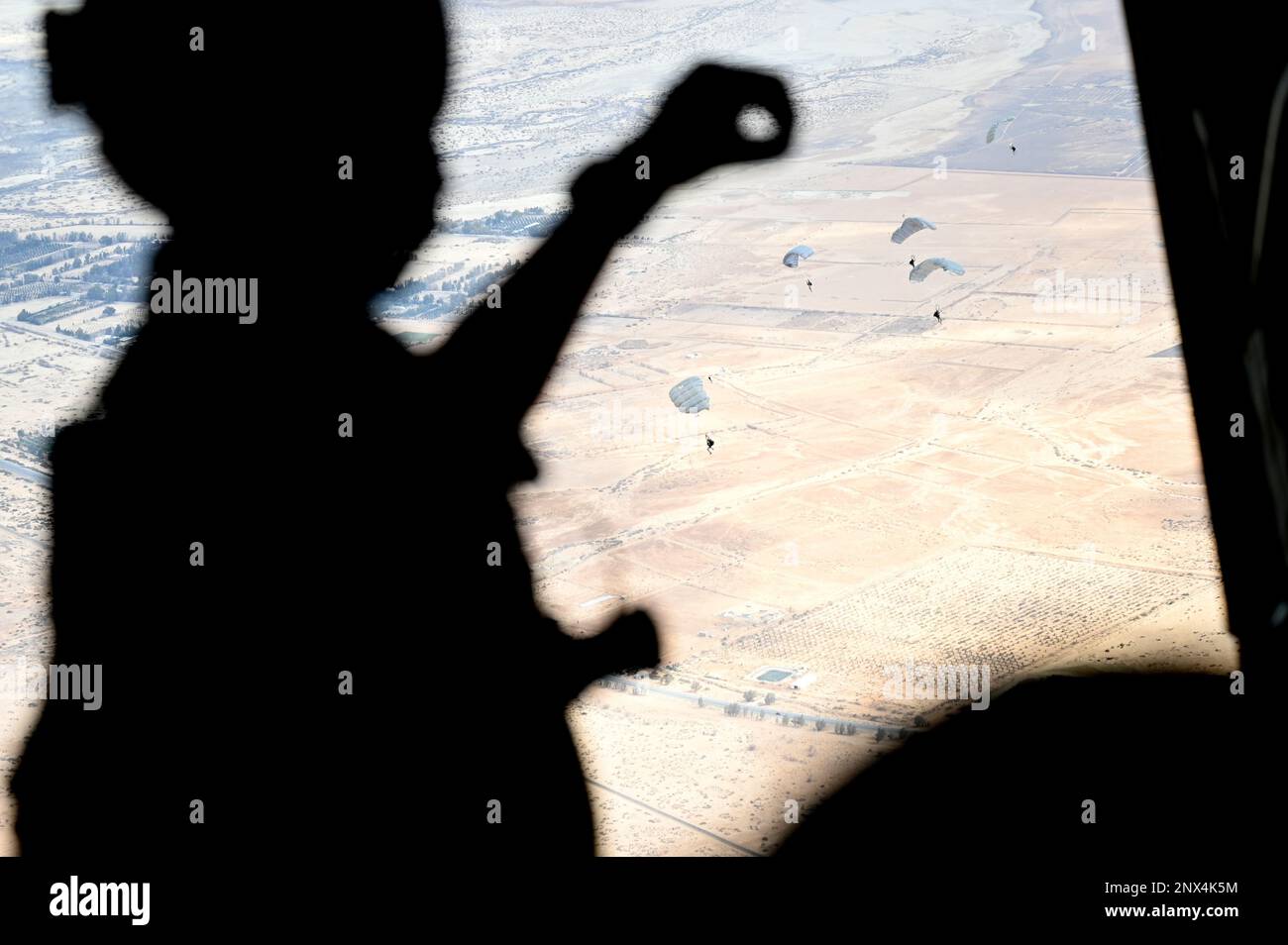 U.S. Air Force Pararescue Airmen assigned to the 52nd Expeditionary ...