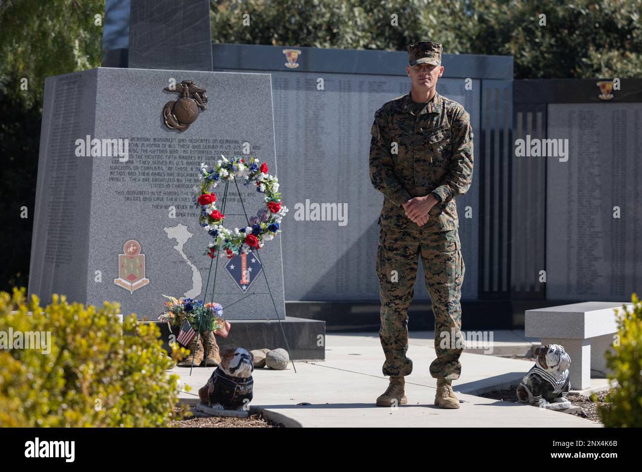 U.S. Marine Lt. Col. Clinton K. Hall, the commanding officer of 2nd ...