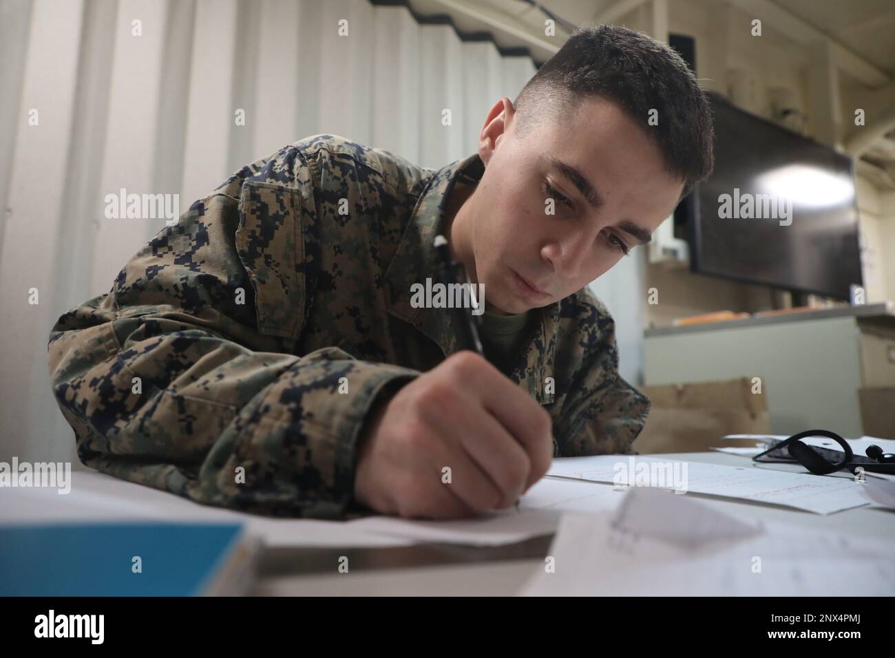 SOUTH CHINA SEA (JAN. 1, 2023) – U.S. Marine Corps Lance Cpl. Jarred ...