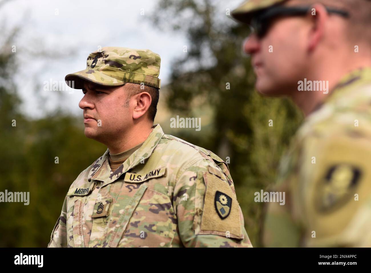 U.S. Army Sgt. 1st Class Horacio Morfin, operations noncommissioned ...