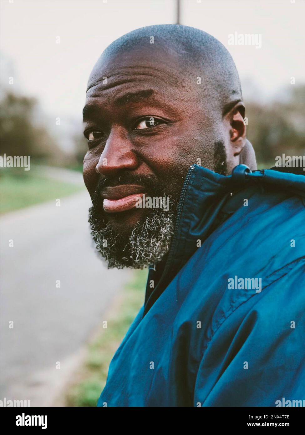 In this April 10, 2018 photo, Matthew Charles visits Shelby Park in ...