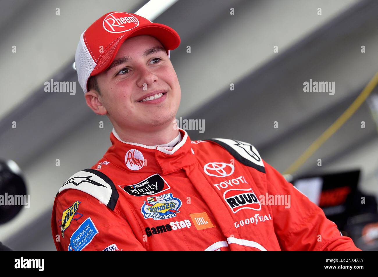 #20: Christopher Bell, Joe Gibbs Racing, Toyota Camry Rheem during ...
