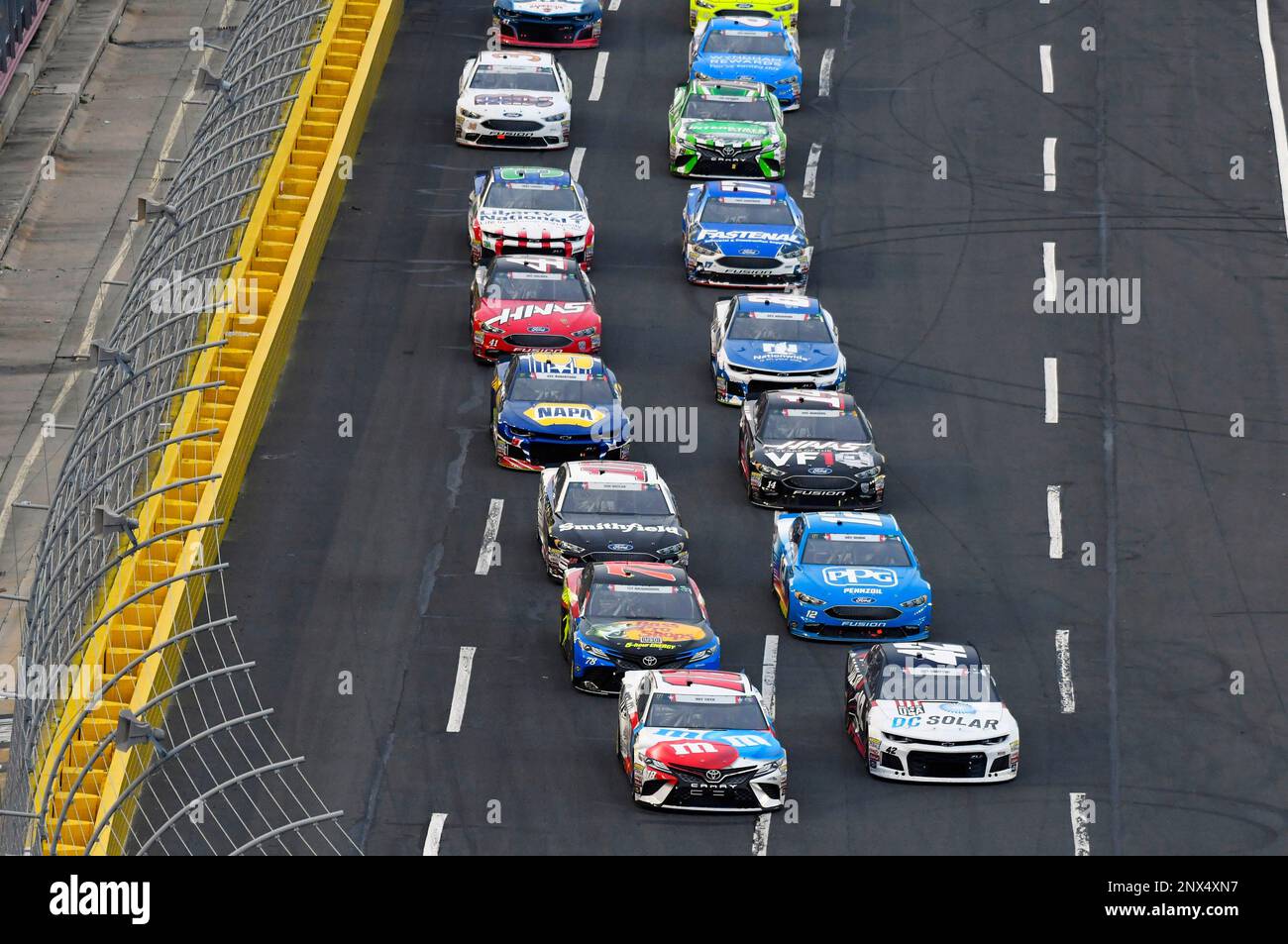 #18: Kyle Busch, Joe Gibbs Racing, Toyota Camry M&M's Red White & Blue ...