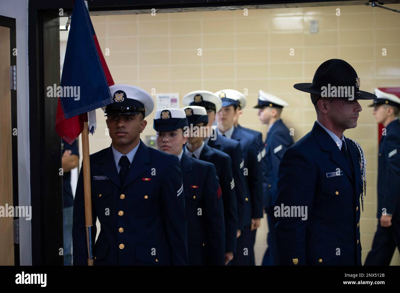 Graduates from recruit company E-203 complete basic training at U.S ...