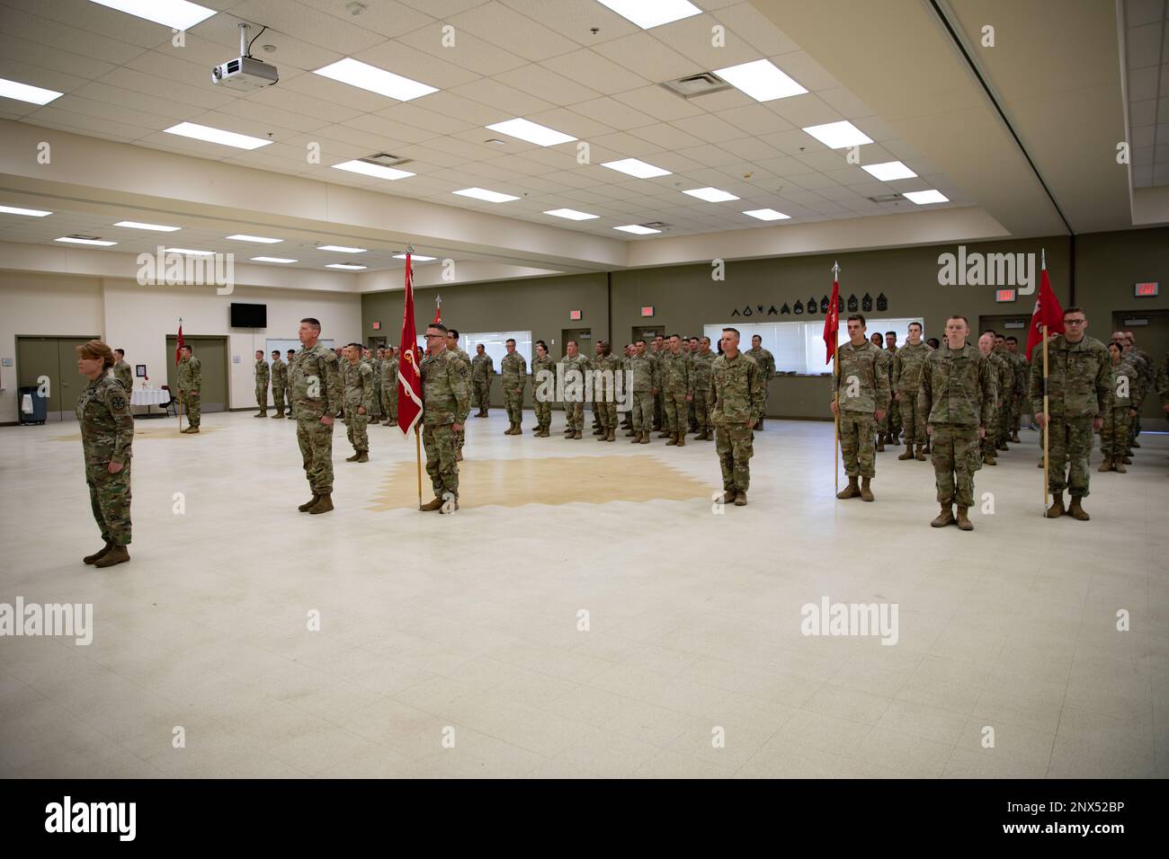 Soldiers of the 253rd Engineer Battalion attended a meritorious unit ...