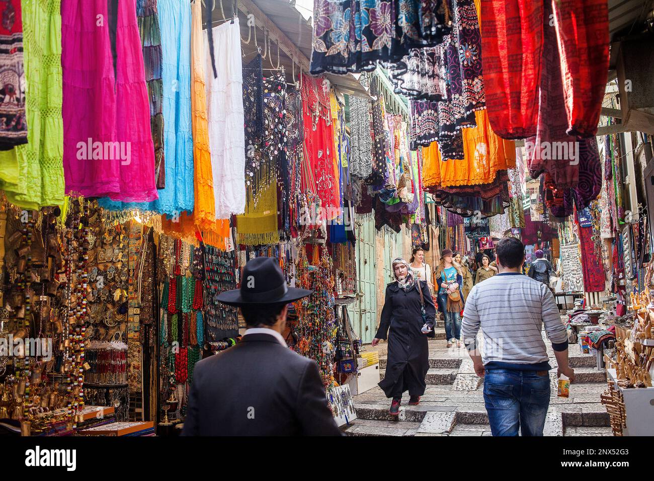 David street,Souk Arabic, Old City, Jerusalem, Israel Stock Photo - Alamy