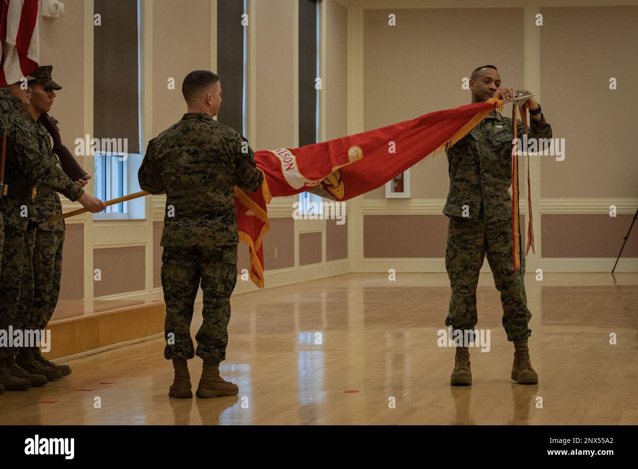 U.S. Marine Corps Maj. Gen. Calvert L. Worth Jr., the commanding ...