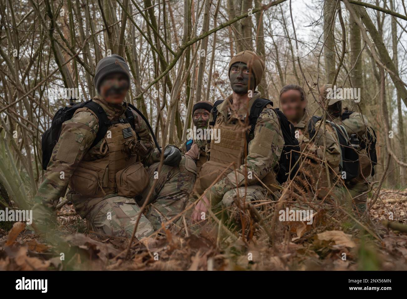 U.S. Air Force Airmen from the 352nd Special Operations Wing and the ...