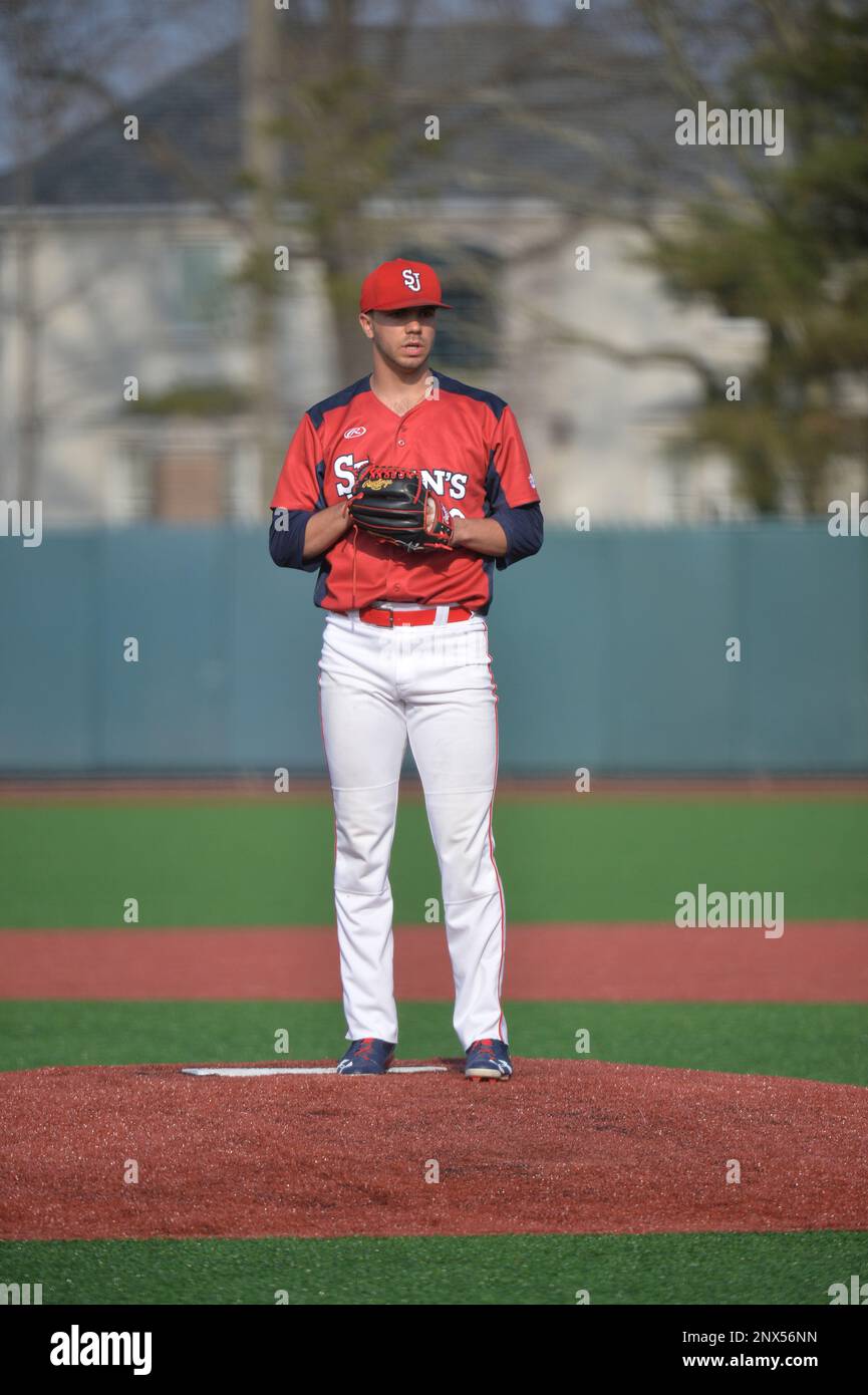 St. John's University Redstorm pitcher Michael LoPresti (22) during ...