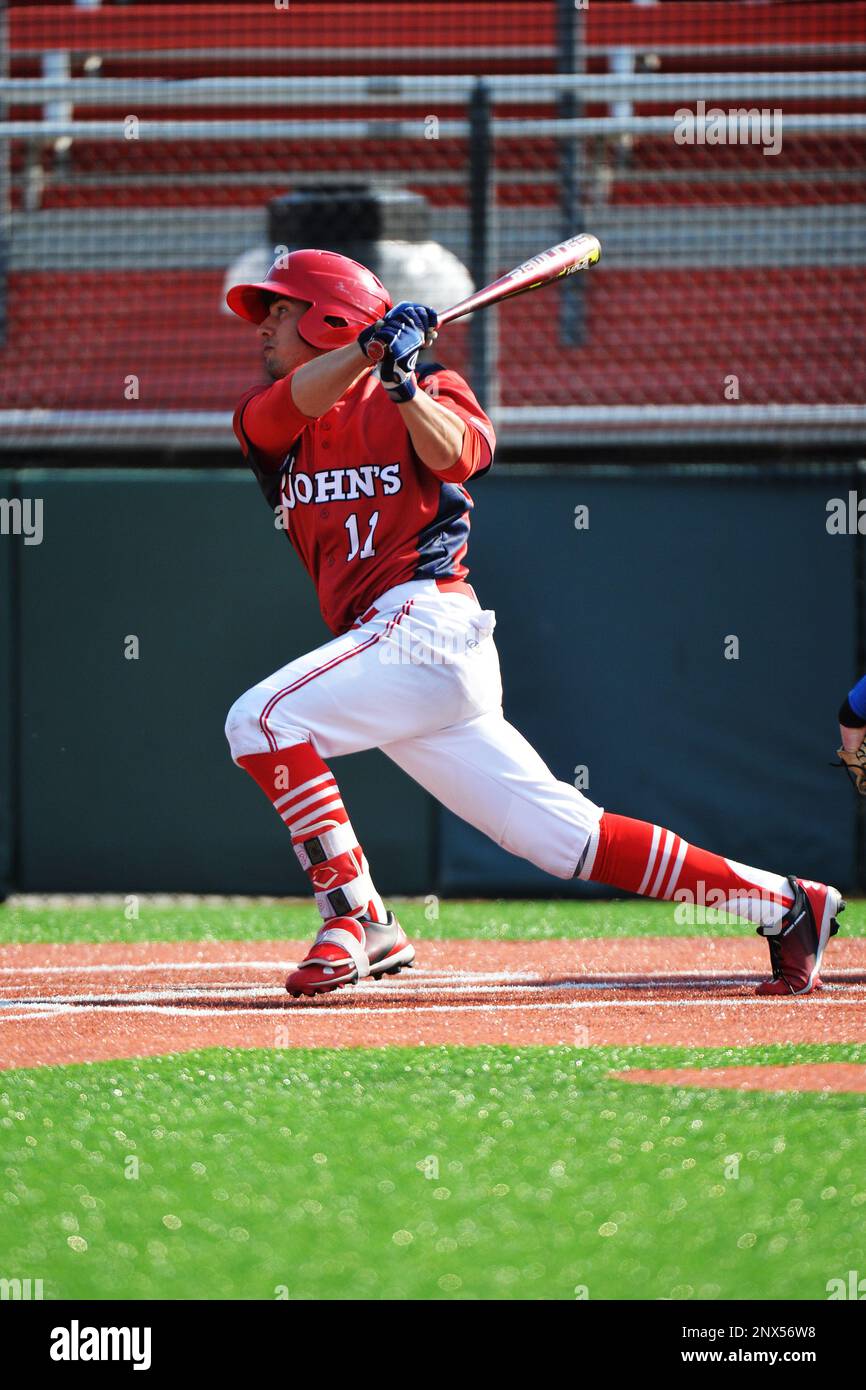 St. John's University Redstorm infielder John Valente (11) during game ...