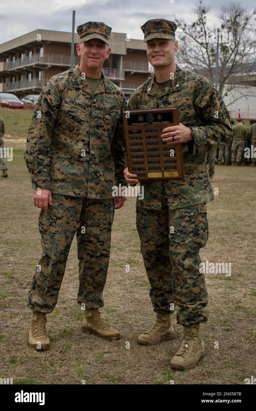 U.S. Marine Corps 1st Battalion, 10th Marine Regiment Sgt Maj. Sgt Maj ...