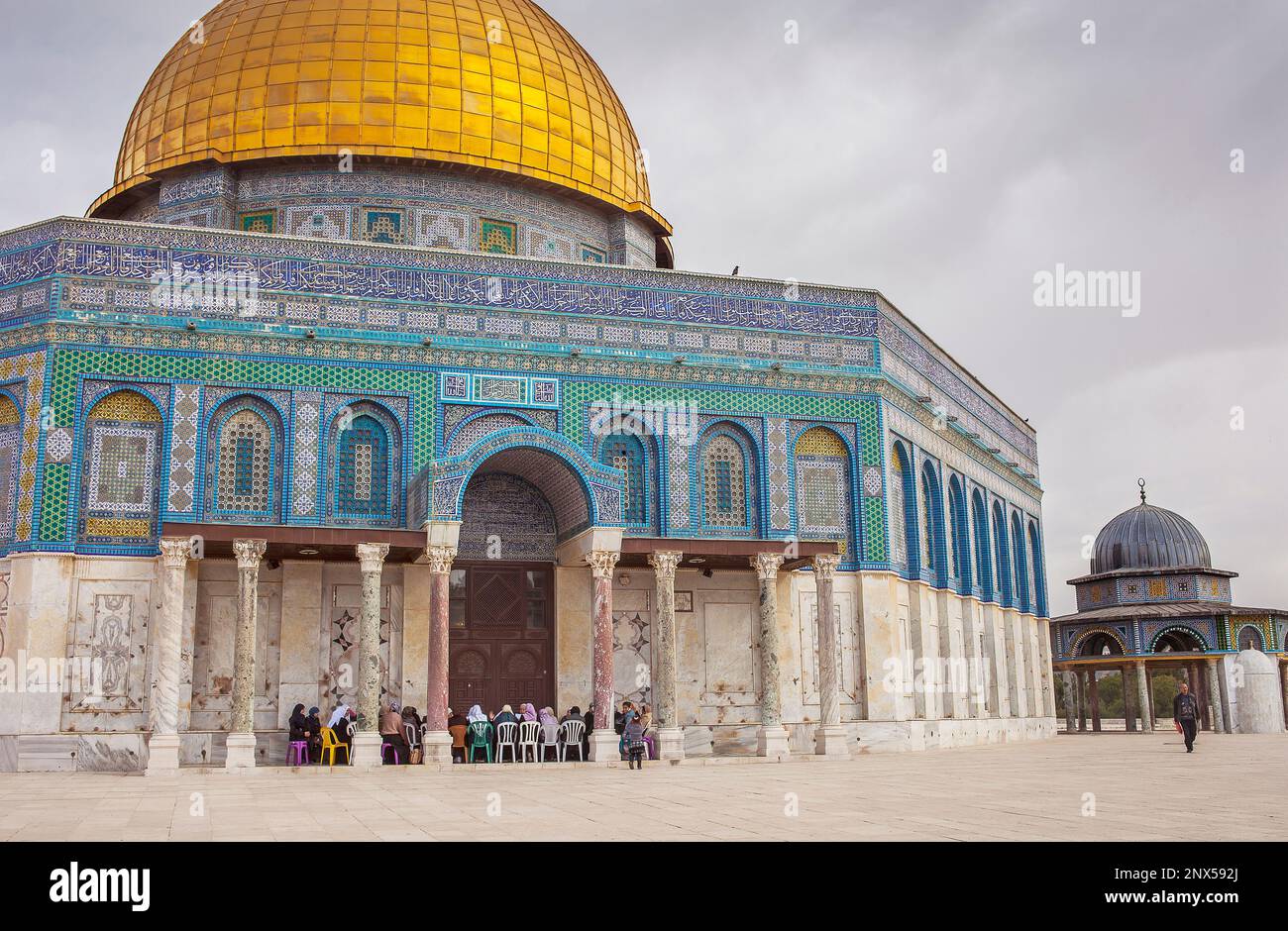 Dome of the Rock, Temple Mount (Har Ha Bayit), Jerusalem, Israel Stock ...