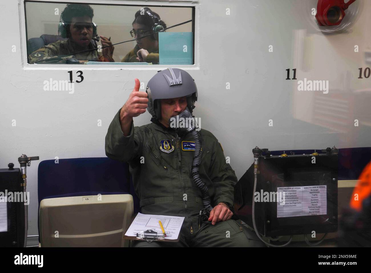 U.S. Air Force Capt. Michael Unruh, a pilot with Air Force Reserve ...