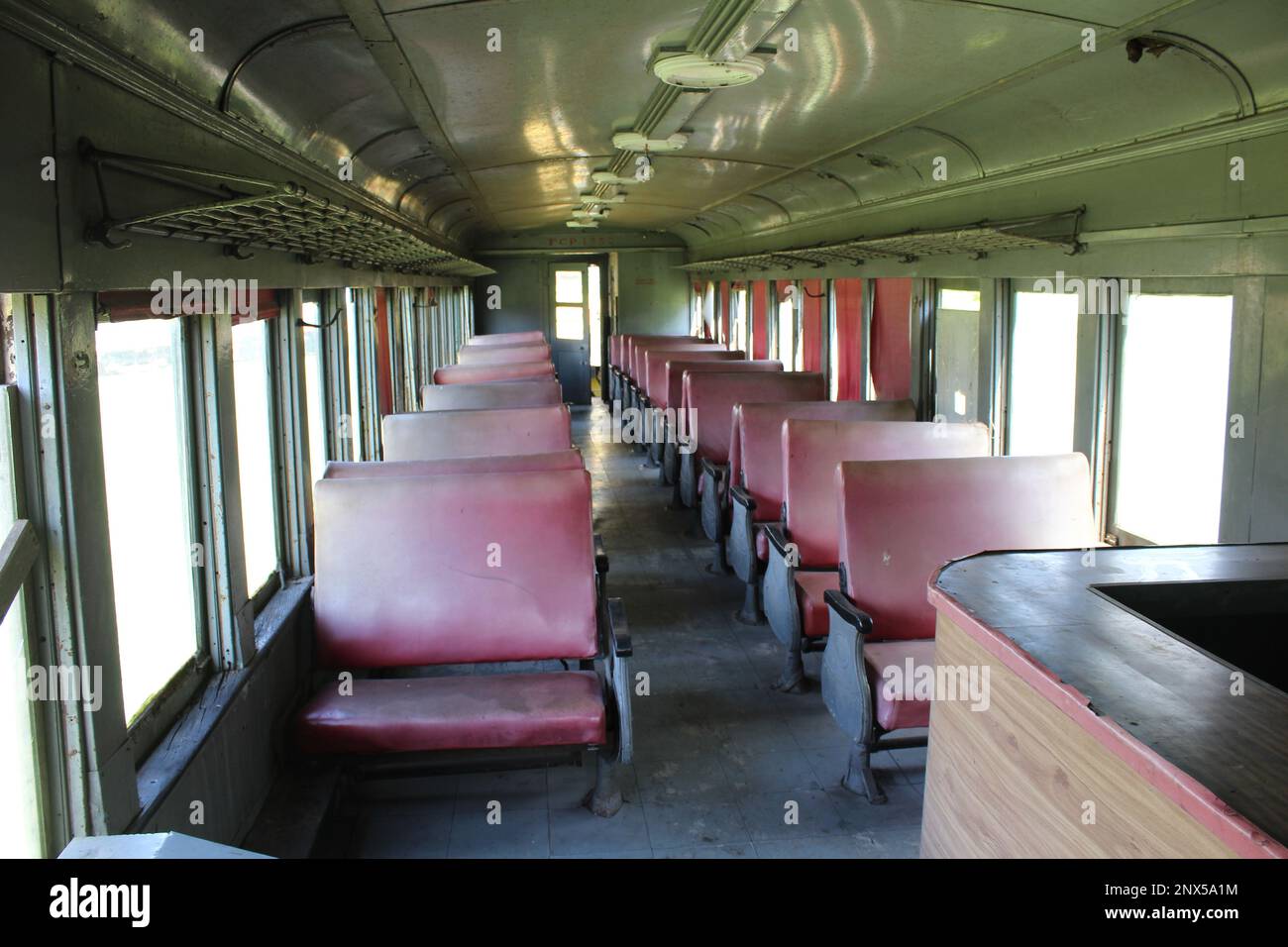 MERIDA, MEXICO - OCTOBER 5, 2016 Yucatan Railway Museum with train ...