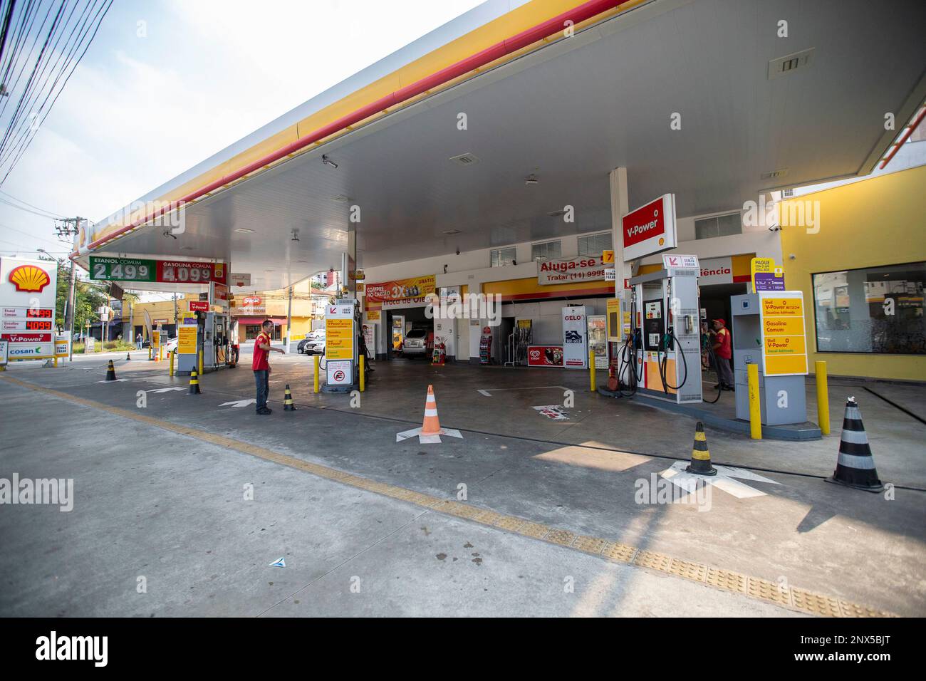 SP - Sao Paulo - 05/24/2018 - Truckers strike Lack of fuel - Due to the ...