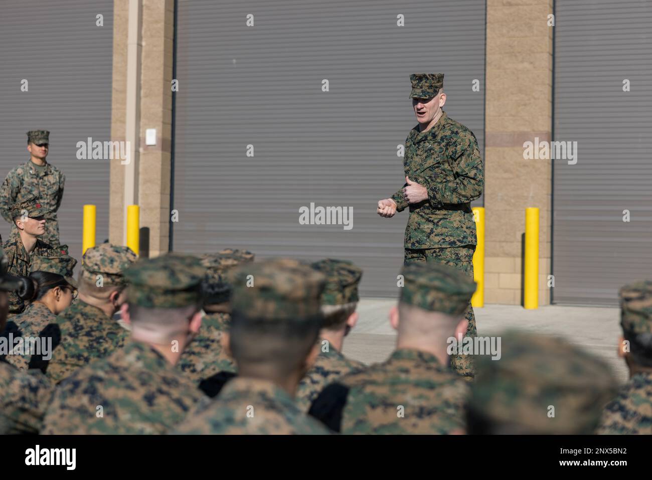 U.S. Marine Sgt. Maj. Troy E. Black, the sergeant major of the Marine ...