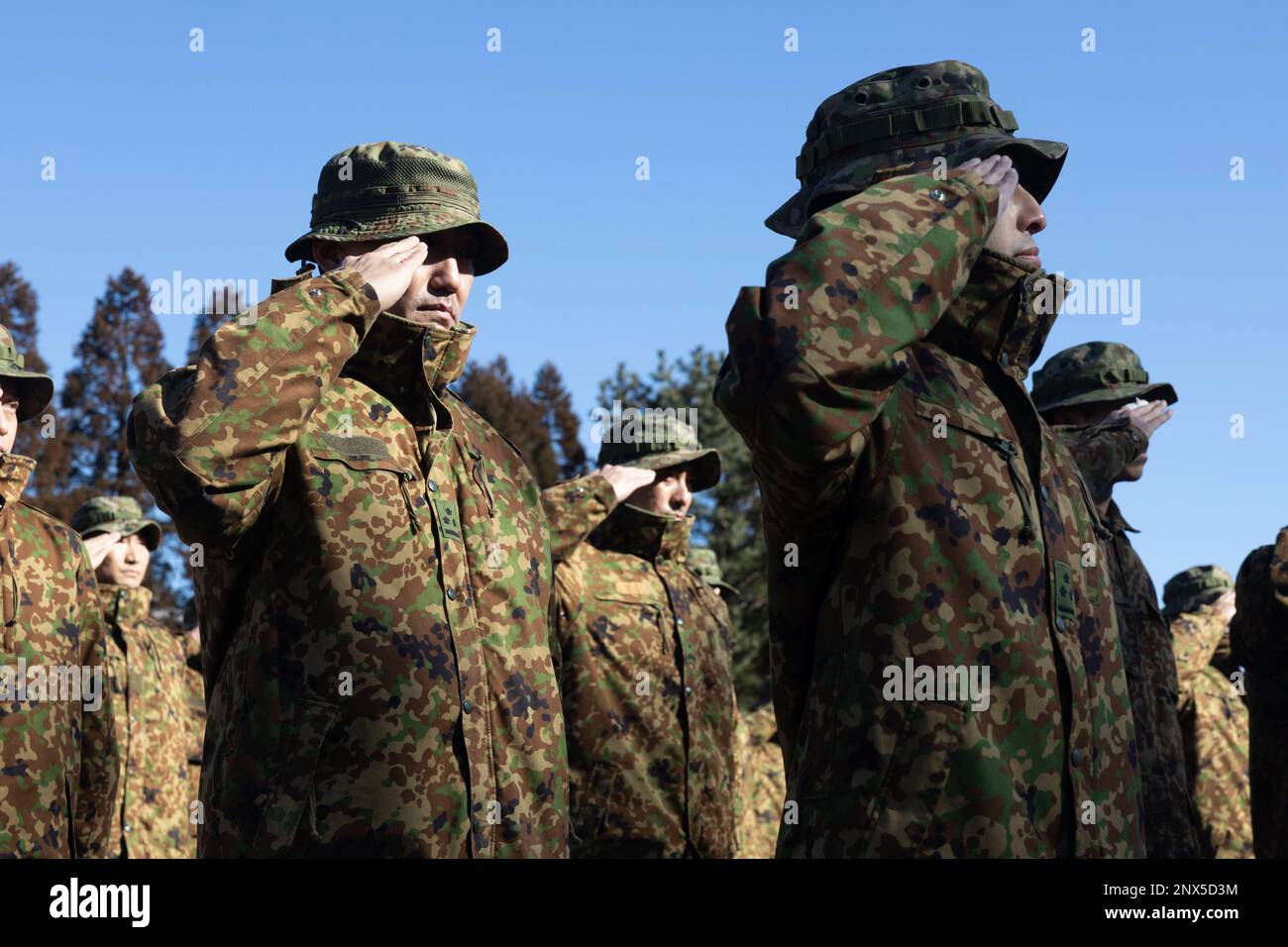 Soldiers with the 1st Amphibious Rapid Deployment Regiment, Japan ...
