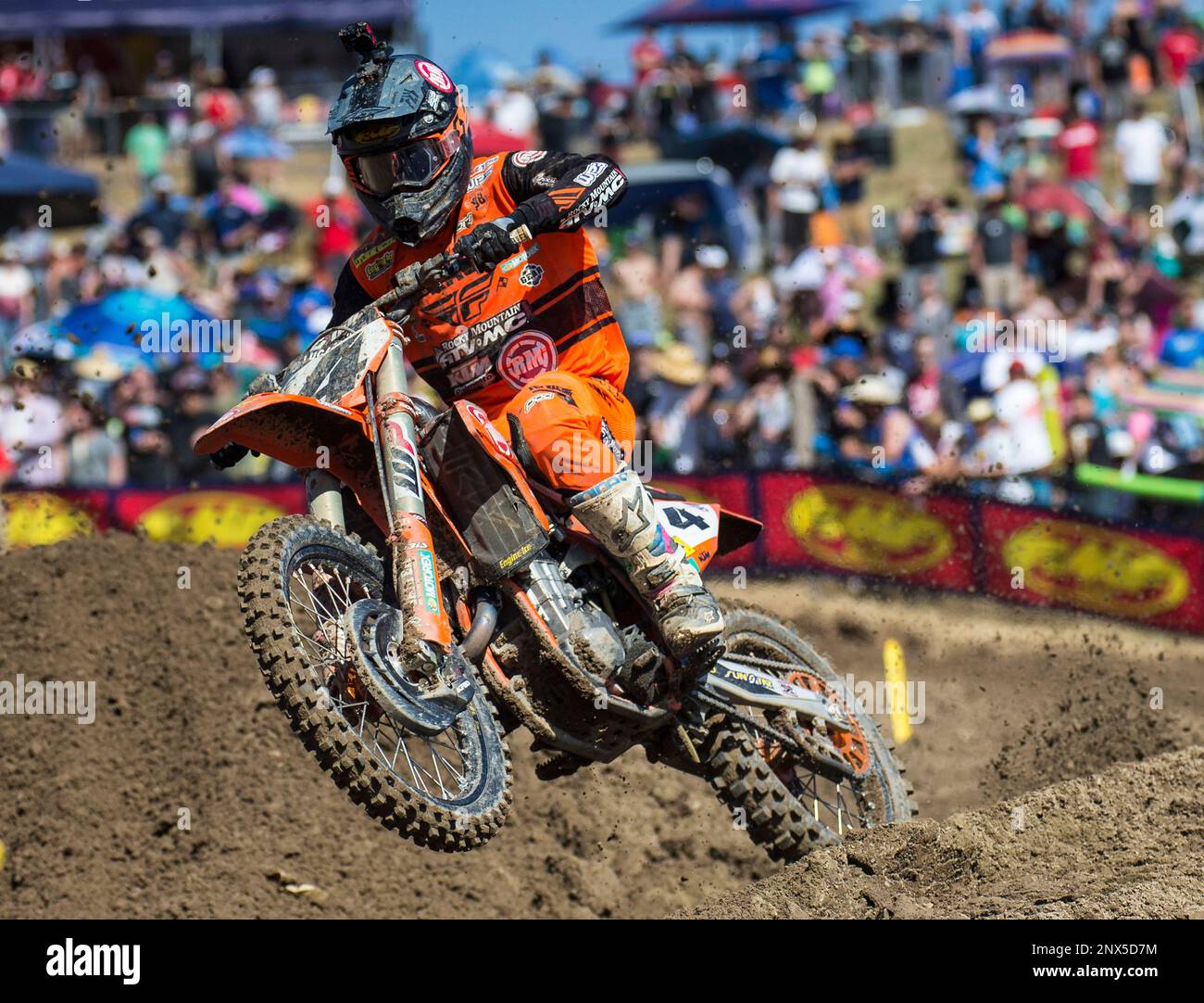 MAY 19, 2018 Rancho Cordova, CA : # 4 Blake Baggett keeps up the pace ...