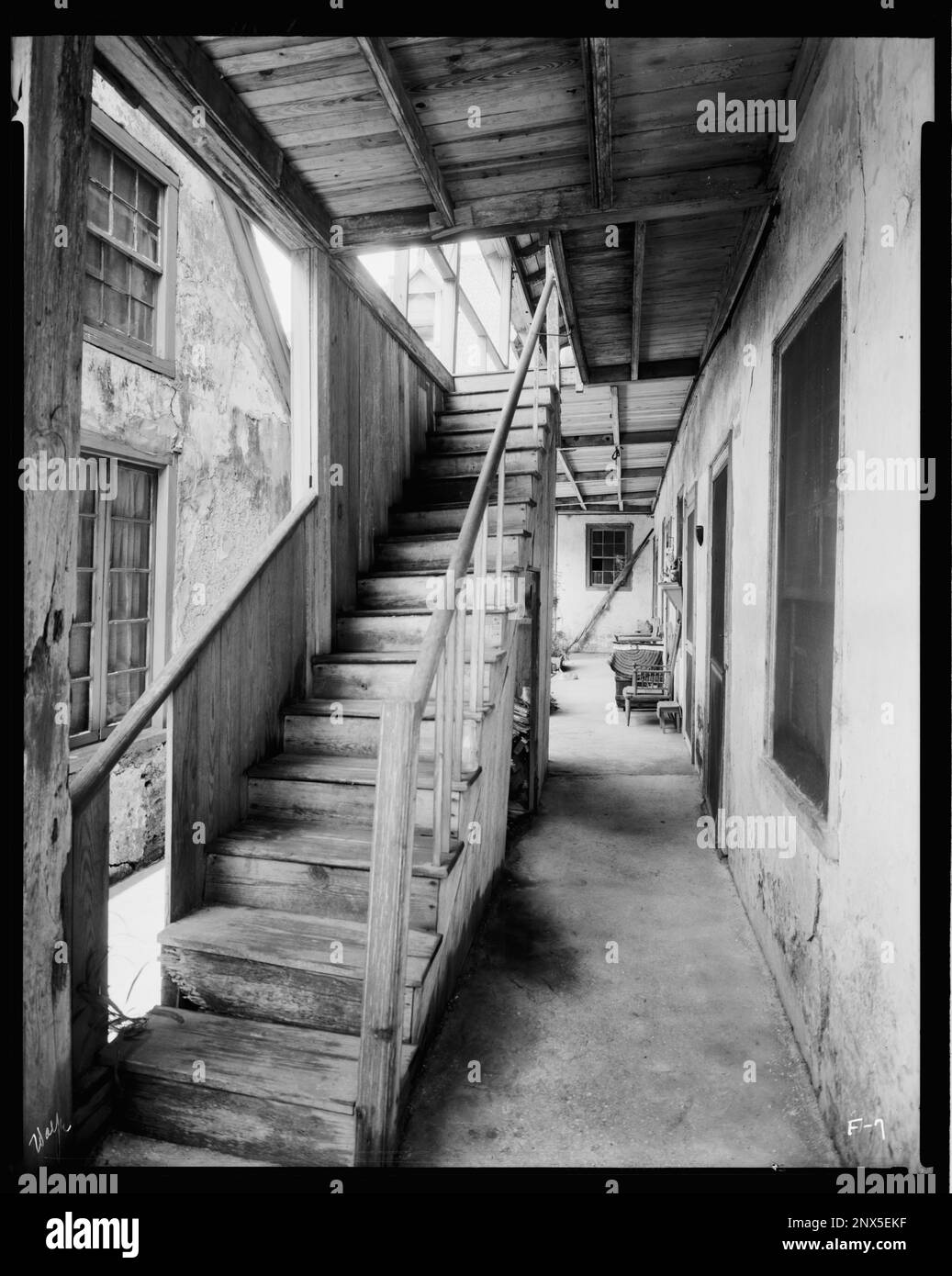 Fatio House, St. Augustine, St. Johns County, Florida. Carnegie Survey ...