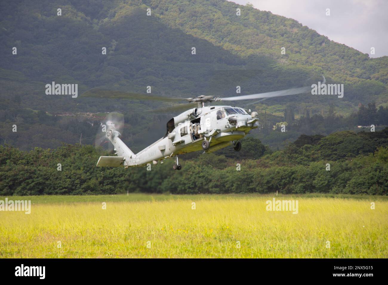 An SH-60 Seahawk attached to Helicopter Maritime Strike Squadron 37 ...