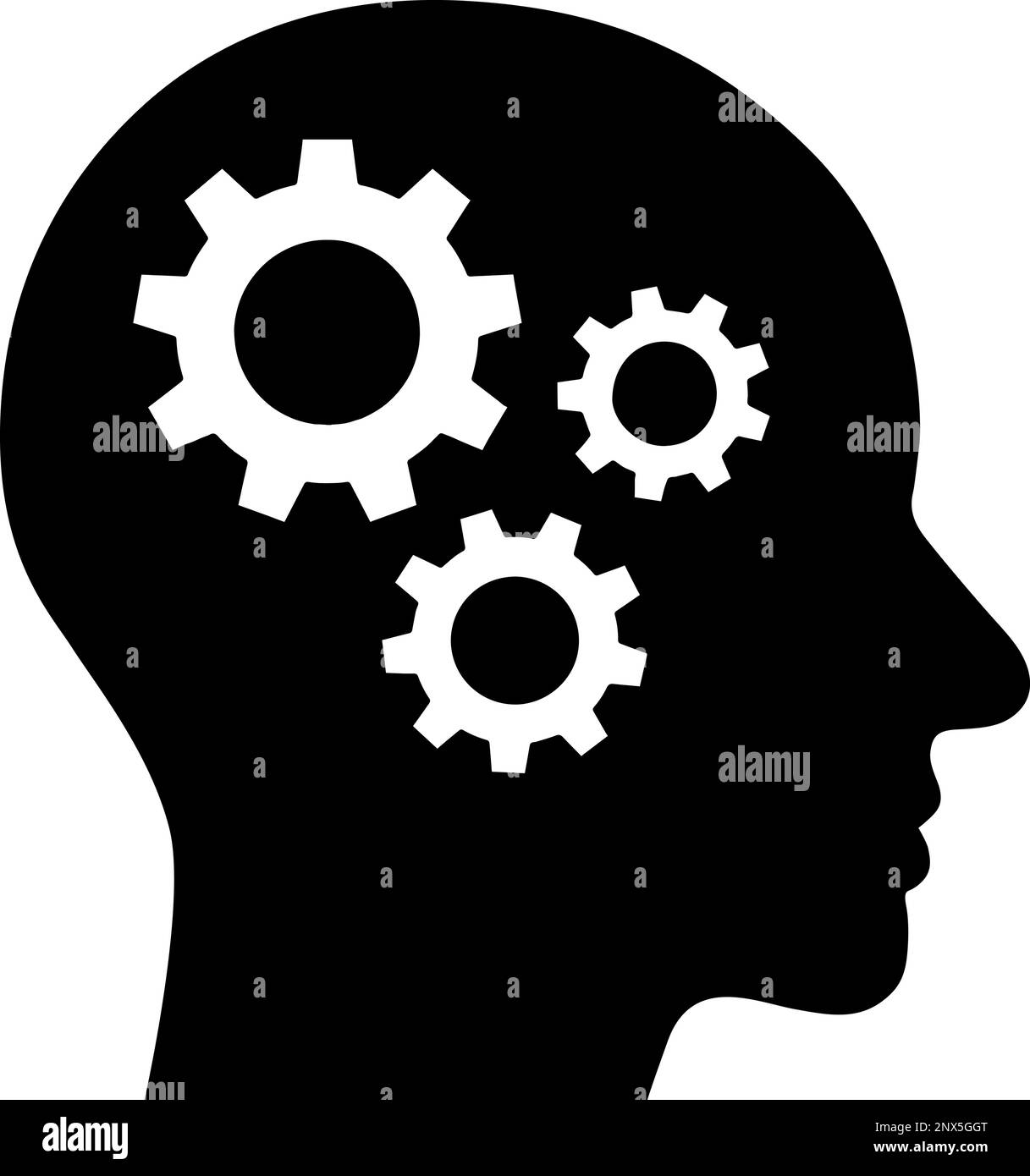 Power skill icon as concept of modern company management and corporate ...