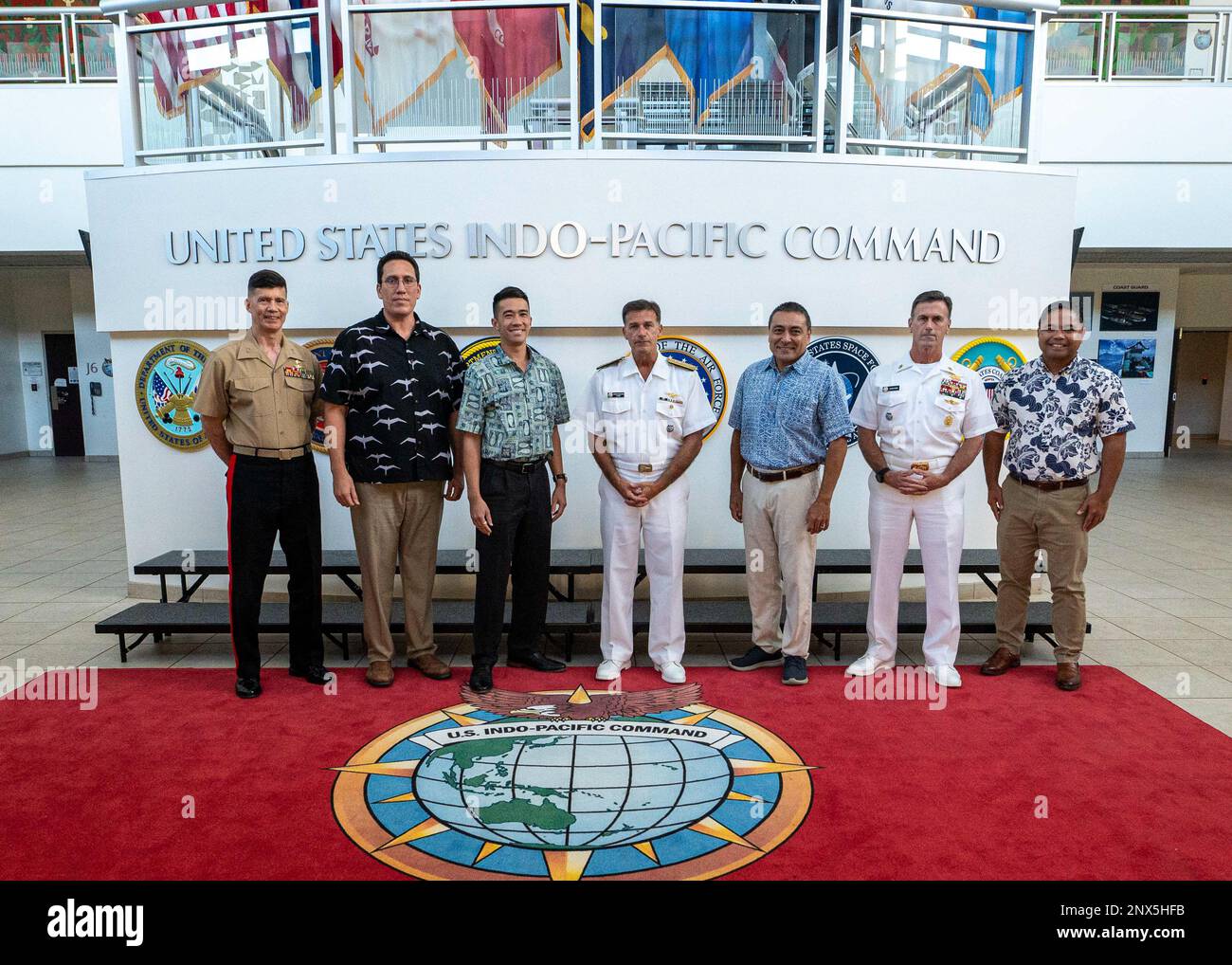 CAMP H.M. SMITH, Hawaii (Jan. 12, 2023) Adm. John C. Aquilino, Commander of U.S. Indo-Pacific ...