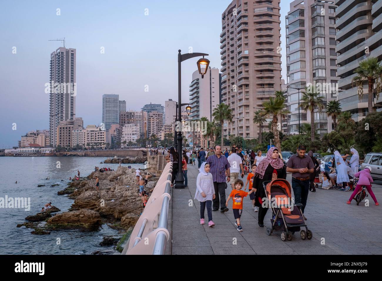 Beirut lebanon seaside scenic hi-res stock photography and images - Alamy