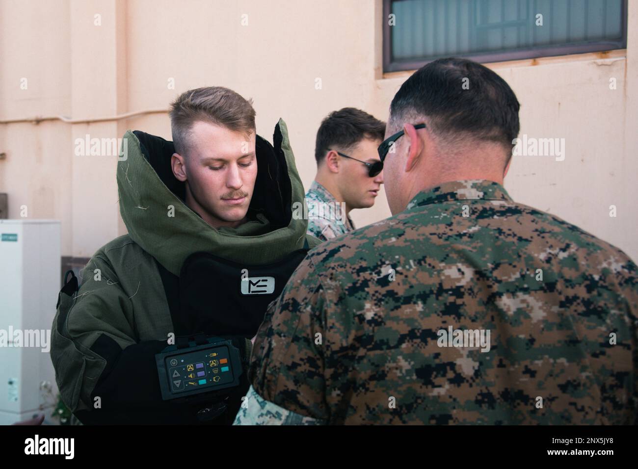U.S. Marine Corps Cpl. Triston Gilpin, communications and navigation ...